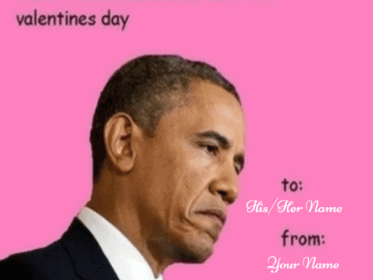Valentines Card Meme Template